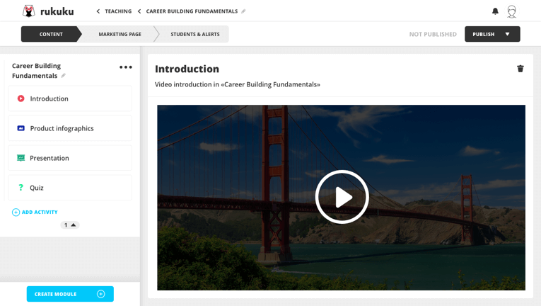 Build and Sell Courses ・ Rukuku
